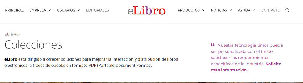Formación en línea sobre eLibro (2 y 4 junio) | Servicio de Biblioteca