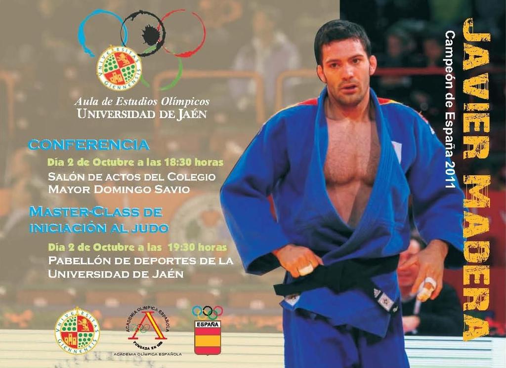 Conferencia y Masterclass de Iniciación al Judo con Javier Madera ...