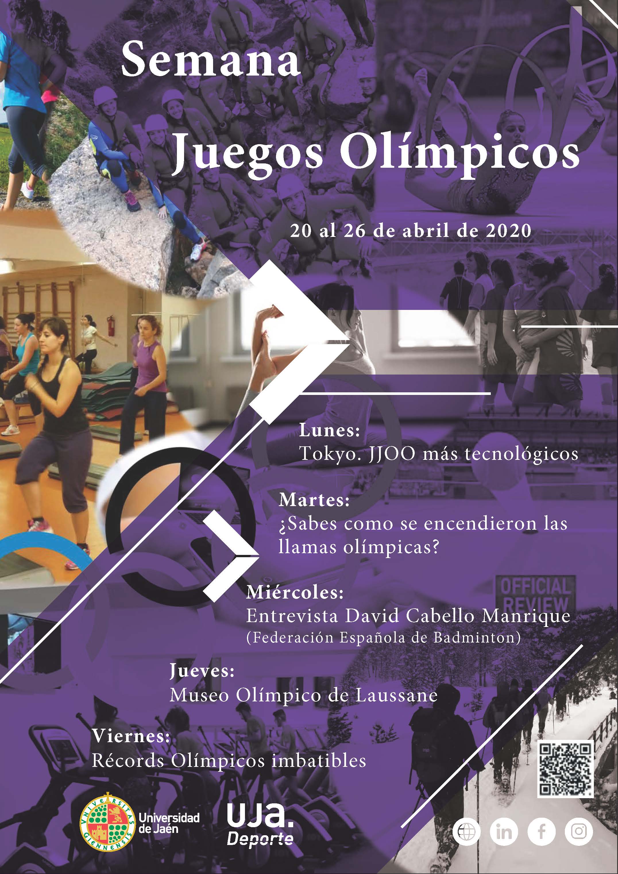 Semana Temática Juegos Olímpicos | Servicio de Deportes